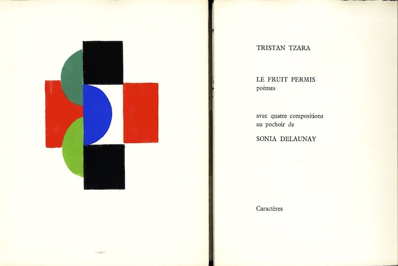 Tristan TZARA, LE FRUIT PERMIS, – Galerie 1900 2000