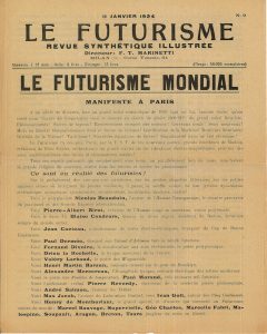 (FUTURISME) – Galerie 1900 2000