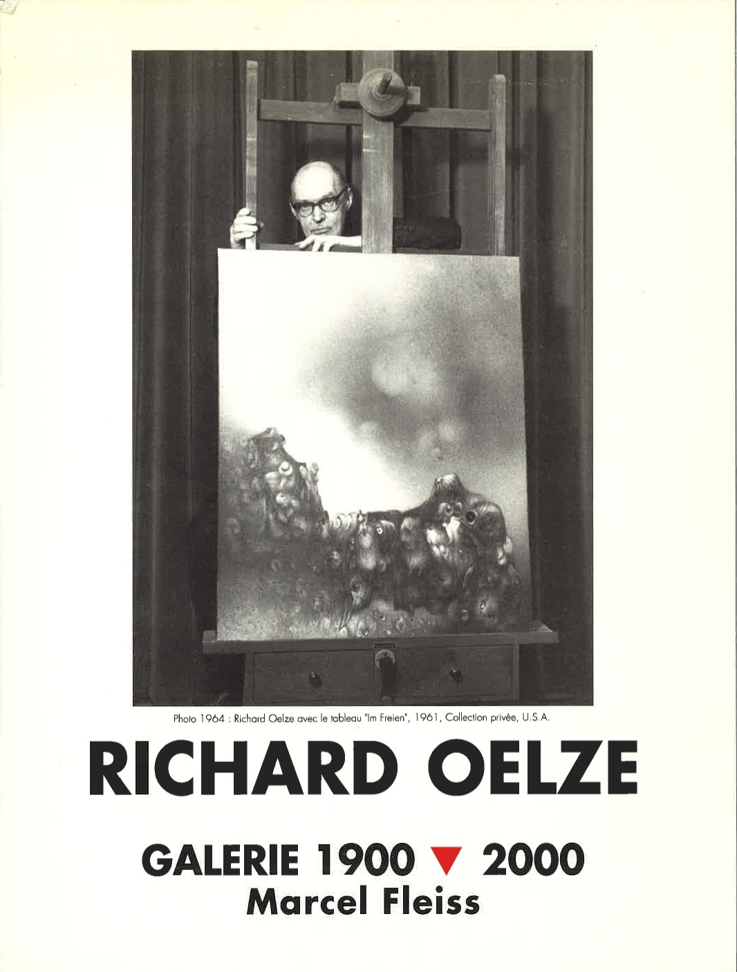 RICHARD OELZE. TABLEAUX 1935-1970 – Galerie 1900 2000