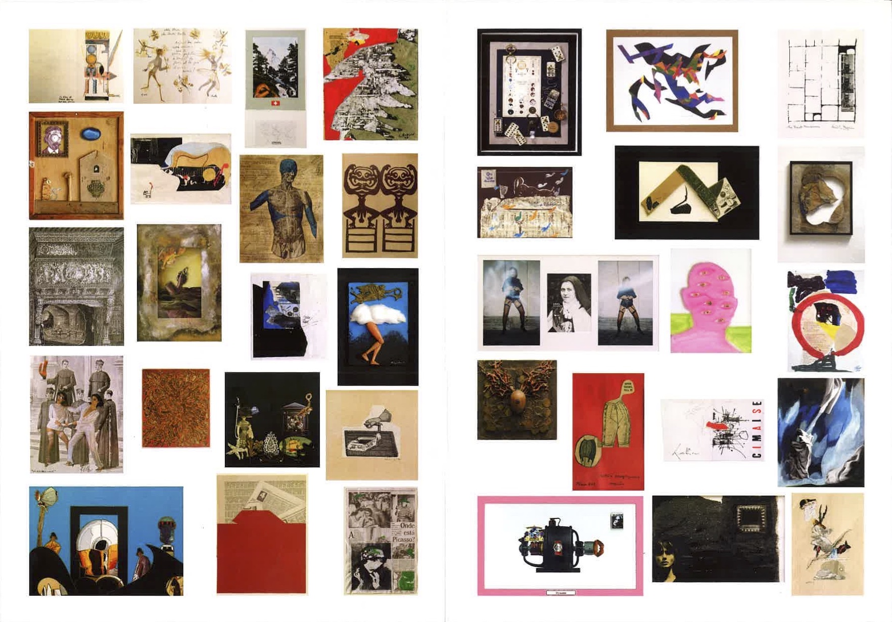 COLLAGES DES ANNEES 50 A NOS JOURS – Galerie 1900 2000