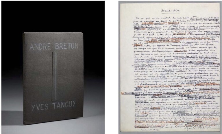 André BRETON, Yves TANGUY – Galerie 1900 2000