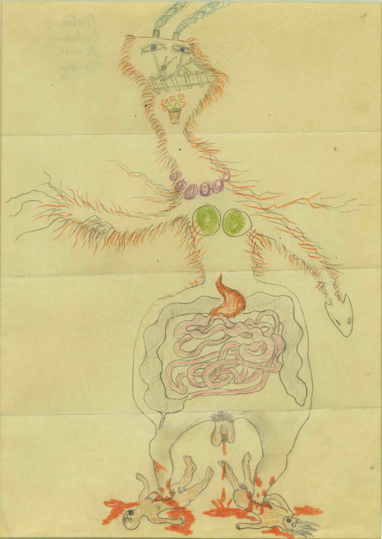 CADAVRE EXQUIS : André Breton, Marcel Duhamel, Max Morise, Yves Tanguy ...